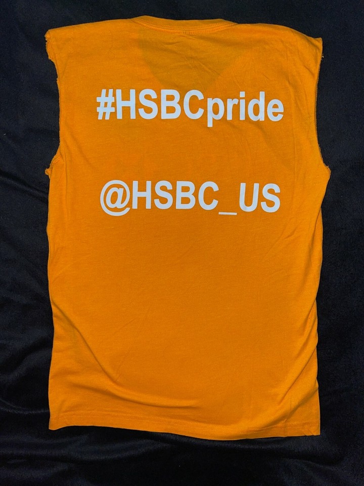 HSBC Bank London England UK NYC LGBT gay pride mens muscle tank top ...