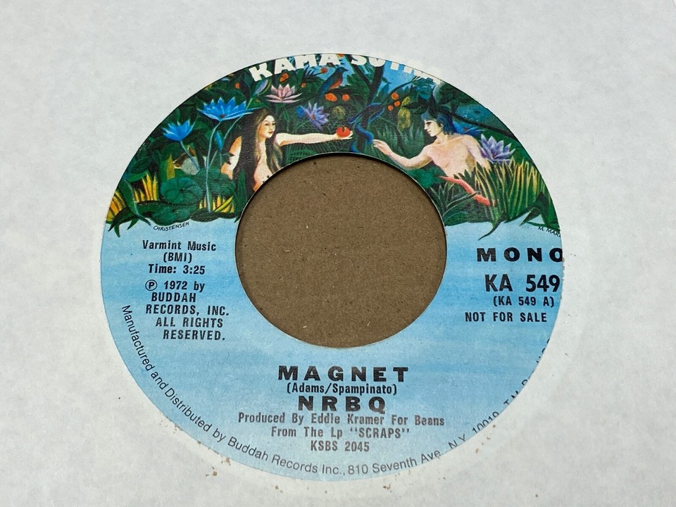 NRBQ Magnet mono stereo 7" 45 rpm Kama Sutra DJ PROMO [southern boogie ...