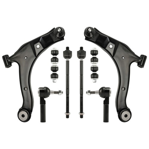 For 2001-2010 Chrysler PT Cruiser 8PCS Lower Control Arms Tie Rods sway ...