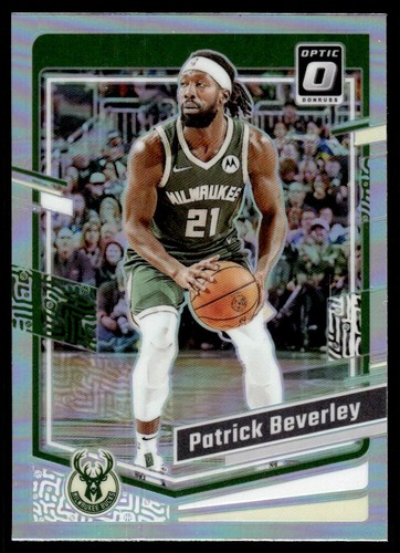 Patrick Beverley 2023-24 Donruss Optic Holo K38 #168 Milwaukee Bucks | eBay
