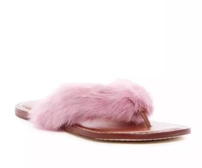 Fur Flip-Flops to Be Noticed! Fun & Luxurious Feel with Maximum Comfort ...