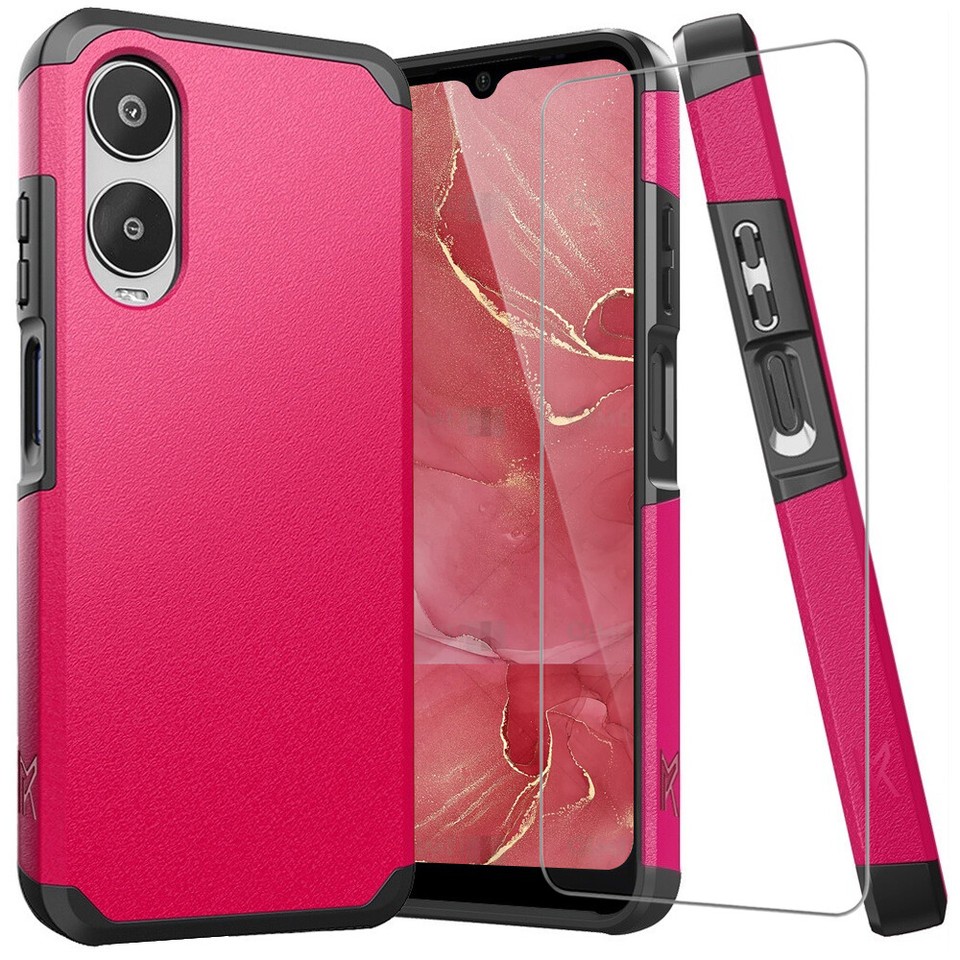 For AT&T Verge (SL219A) Phone Case Dual Layer Hard Hybrid Cover ...