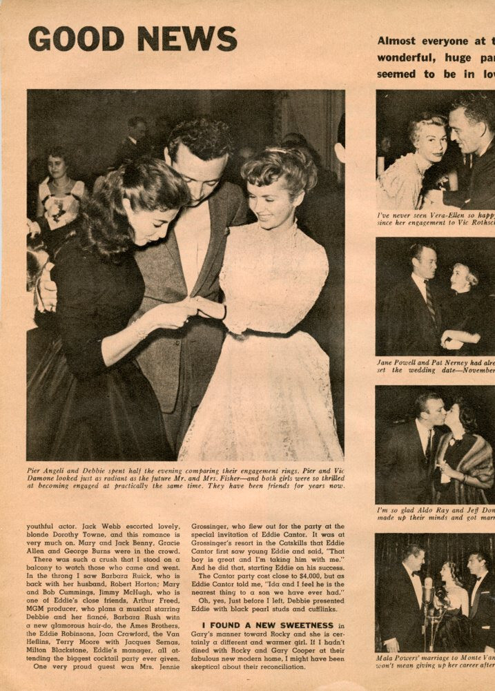 Guy Madison Pier Angeli Magazine Photo Clipping 1 Page M5214 | eBay