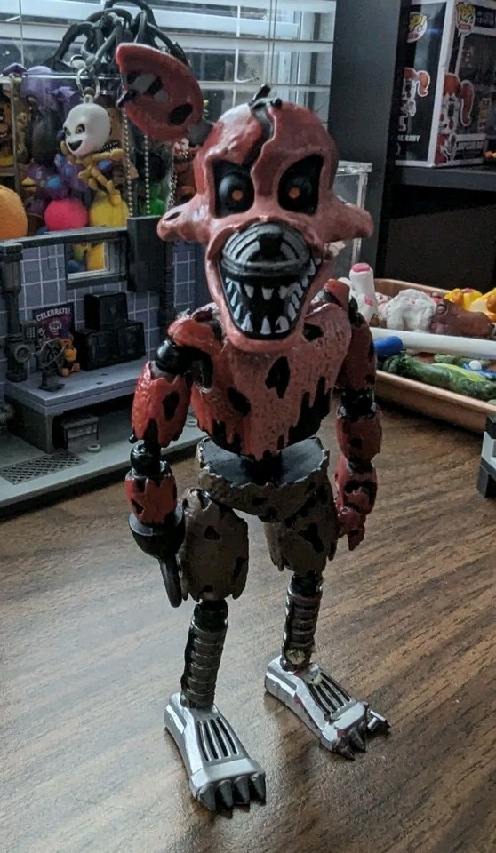 Funko Five Nights at Freddys Nightmare Foxy Figure 5” Articulated FNAF ...