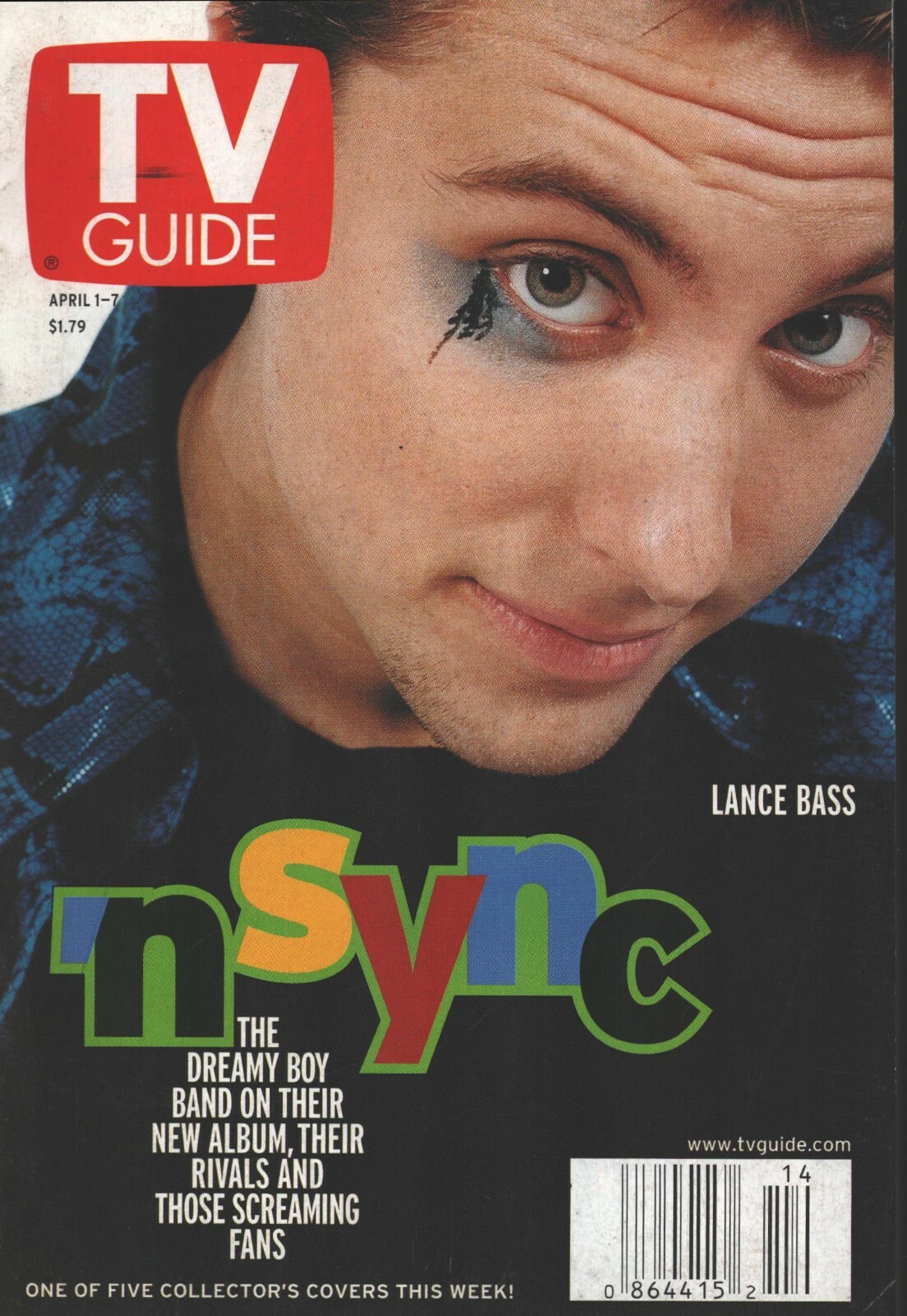 TV Guide - April 1, 2000 - 'nsync: Lance Bass - Christopher Titus ...