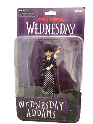 NECA WEDNESDAY ADDAMS 6" TOONY TERRORS Action Figure Netflix ADDAMS ...