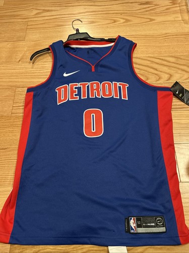 Nike NBA Detroit Pistons Basketball Jersey Swingman Edition Sz XL ...