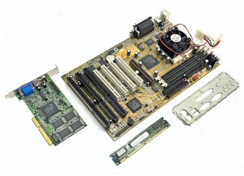 MSI MS-5169 AL9 Motherboard ATX Socket 7 AMD K6-2/333MHz 64MB 3DImage ...