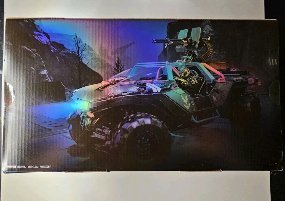 SDCC 2023 Exclusive Jazwares Halo Infinite Warthog Neon Superfly DLC ...