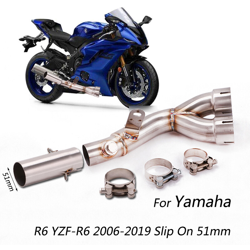 Yamaha R6 Exhaust Pipes