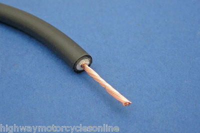 MOTORCYCLE MOTORBIKE HT IGNITION COIL LEAD UK MADE QUALITY COPPER ...