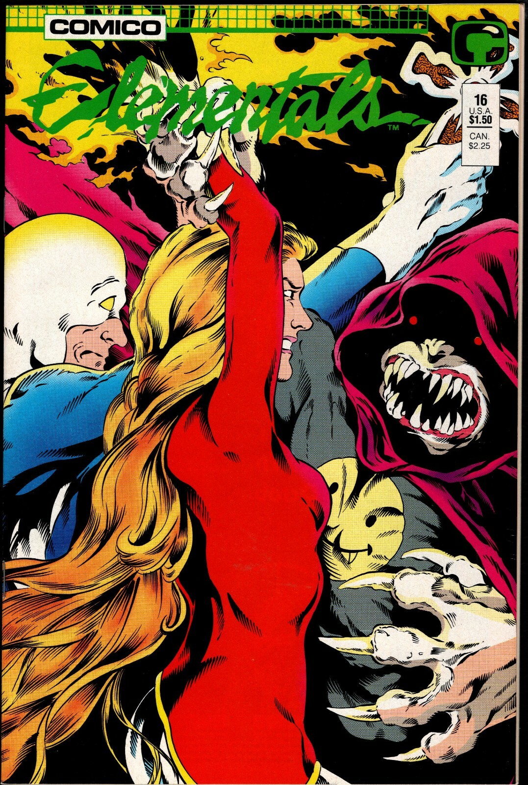Elementals, #16, Comico Comics, 1987, Bag/Board, Free Domestic Shipping, GAI-J | eBay