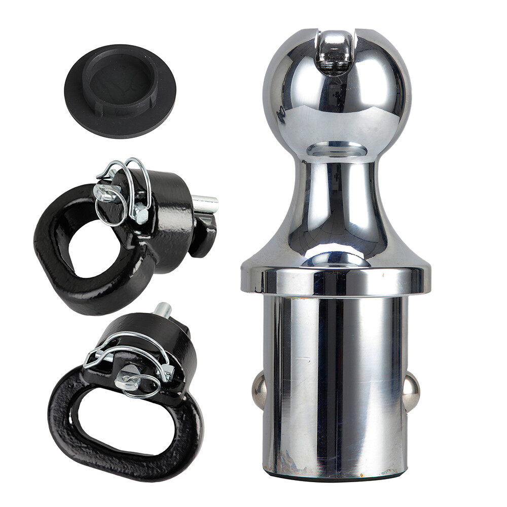 Gooseneck Tow Hitch Ball Kit For 2013-2024 Dodge Ram 2500 3500 2 5/16 ...