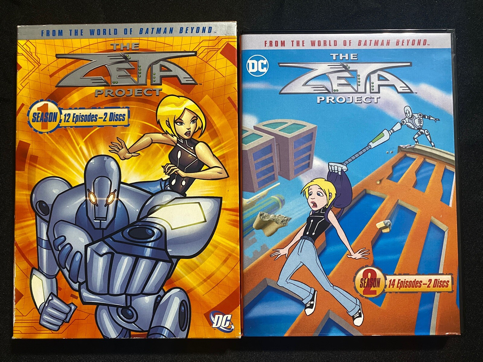 The Zeta Project Complete Series Season 1 & 2 DVD Set Batman Beyond ...