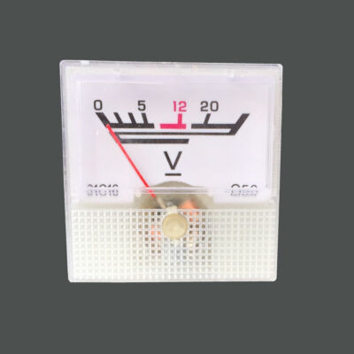 12V Analog Panel Meter DC 0-20V voltmeter Voltage Guage | eBay