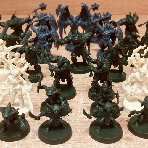 Heroquest 2021 Enemies Mega Booster Pack Zargons Forces De Dread 31 ...