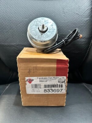 New OEM Whirlpool / Kenmore Refrigerator Condenser Fan Motor P/N 833697 ...