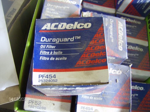 GENUINE ACDELCO PF454 25324052 OIL FILTERS PACK OF 8 | eBay