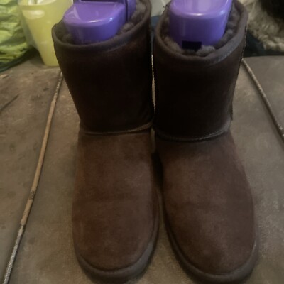 Dream Pairs Women’s Short Brown Boots Faux Fur Size 10 | eBay