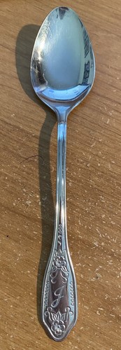 Customcraft Stainless Korea Sample, Monogram “J”, 6" Spoon | eBay