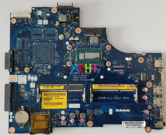 for Dell 15r 5537 3537 La-9982p Cn-0pjnnj I3-4010u Laptop Motherboard ...