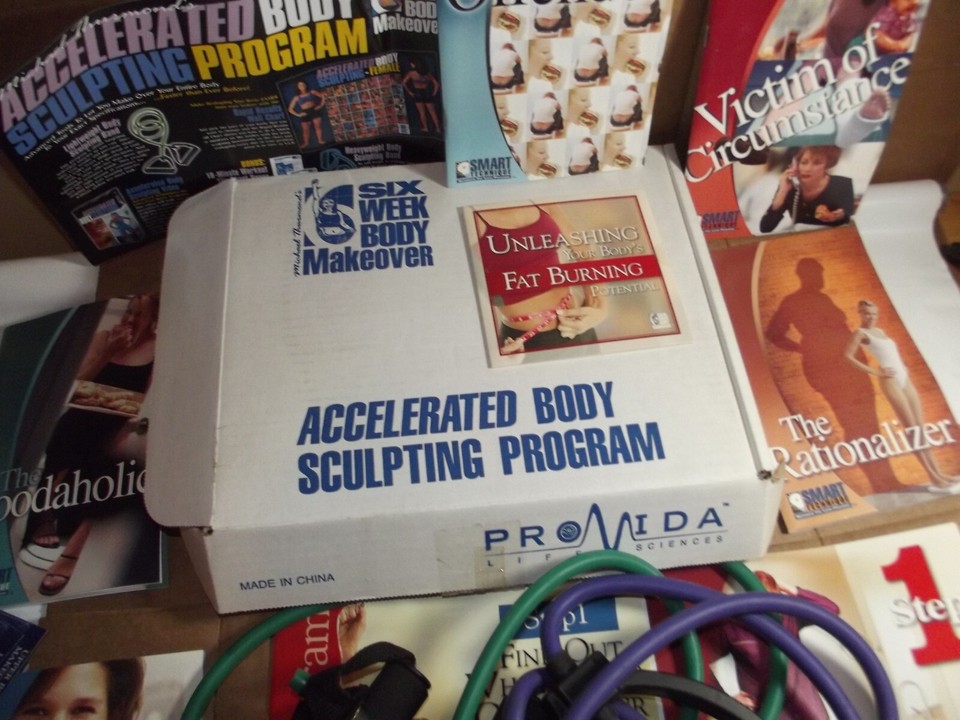 NO VHS PROVIDA 6 Week Body Makeover Weight Loss Program Book, BandS ...