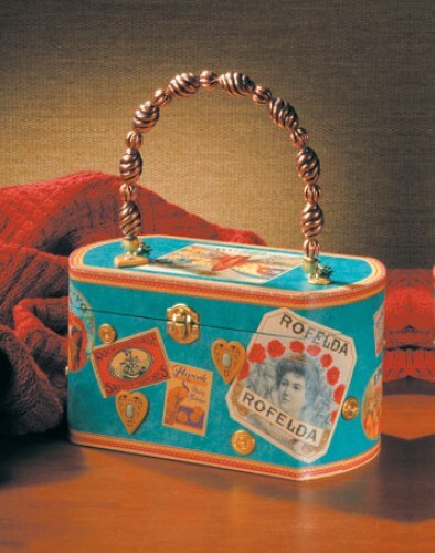 CIGAR BOXES PURSES & PROJECTS-Vintage Image-Altered Collage Art Craft ...