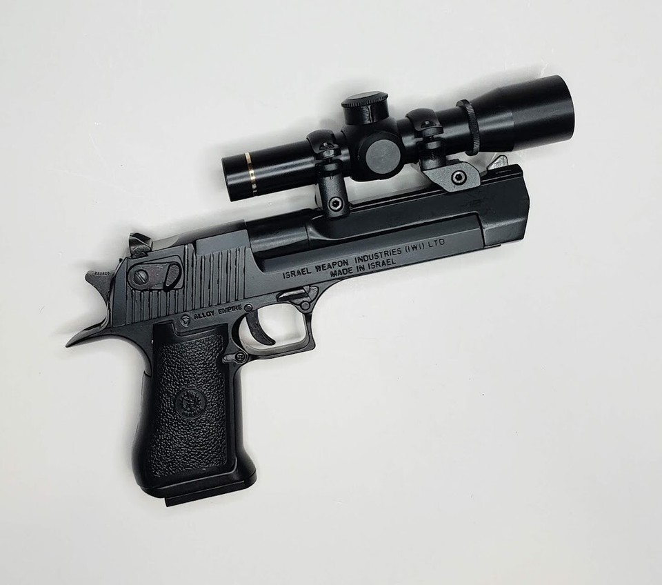 2024! ALLOY EMPIRE Desert Eagle .50 AE Shell Eject Toy 1:2 Mini Guns ...