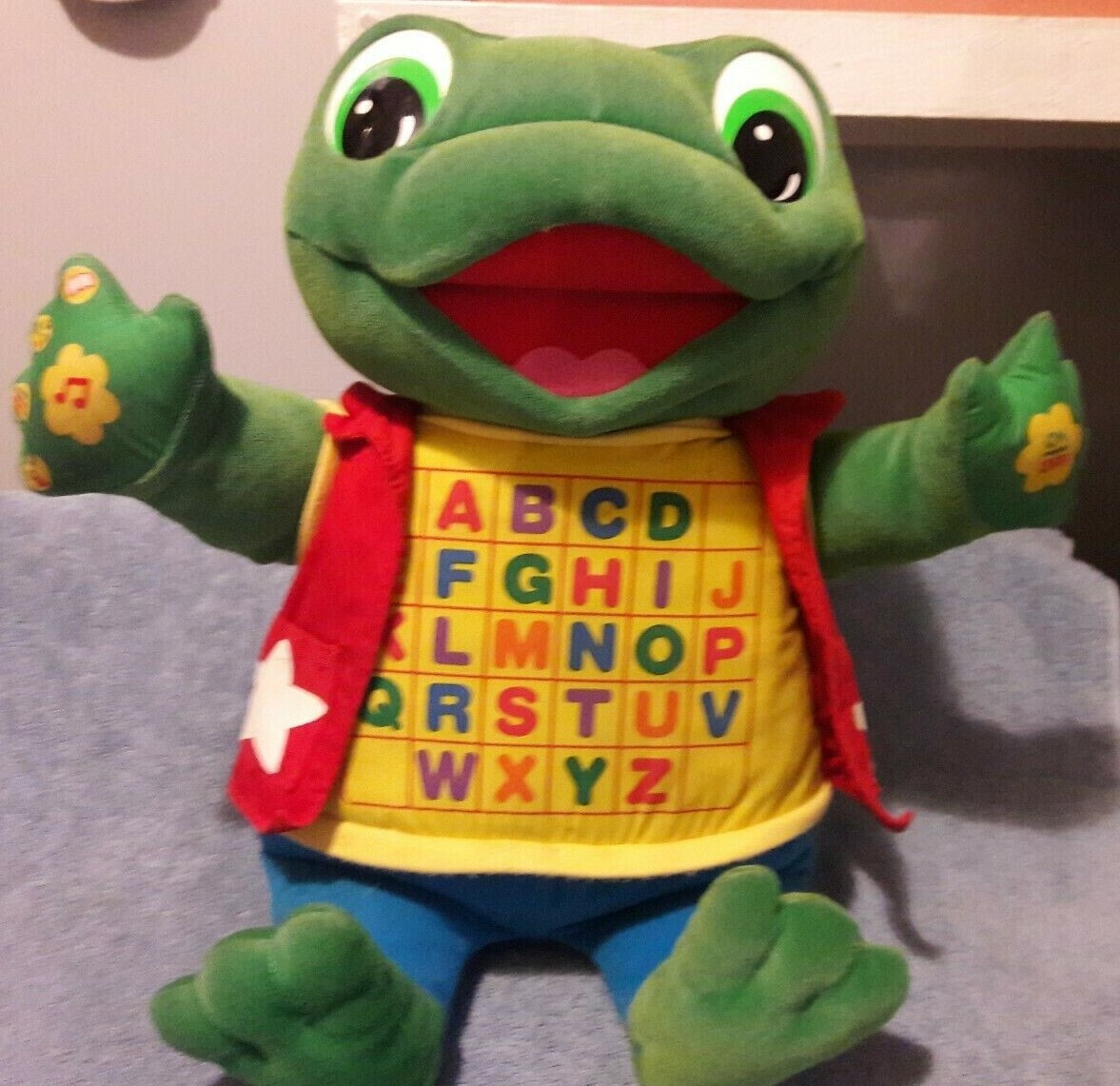Leapfrog Baby Tad Little Leap Read And Sing Interactive Learning Frog ...