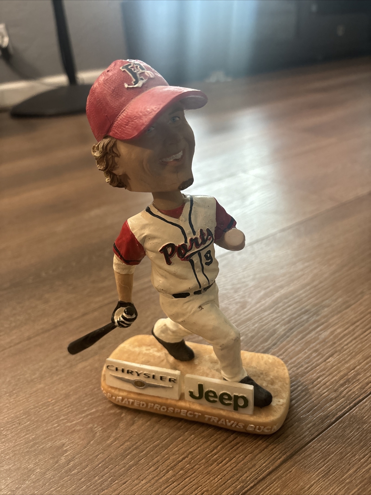 Travis Buck Stockton Ports Chrysler Jeep St. Ports Bobblehead Arm ...