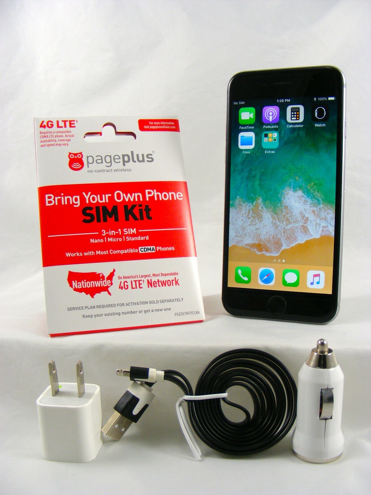 Apple+iPhone+7+Plus+-+128GB+-+Rose+Gold+%28Total+Wireless%29+A1661 ...