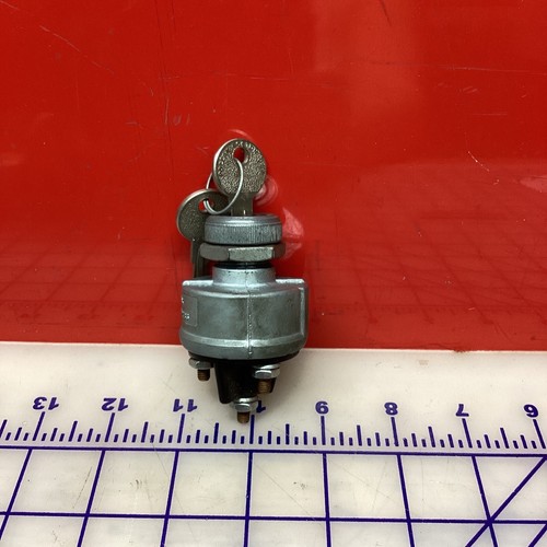 Pollak Pat. 4292483 Ignition Switch With Key From Hyster J35xmt2 ...