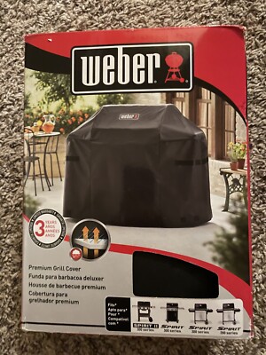 Weber 7139 Spirit II 300 Series Gas Grill Cover - Black 77924058752 | eBay