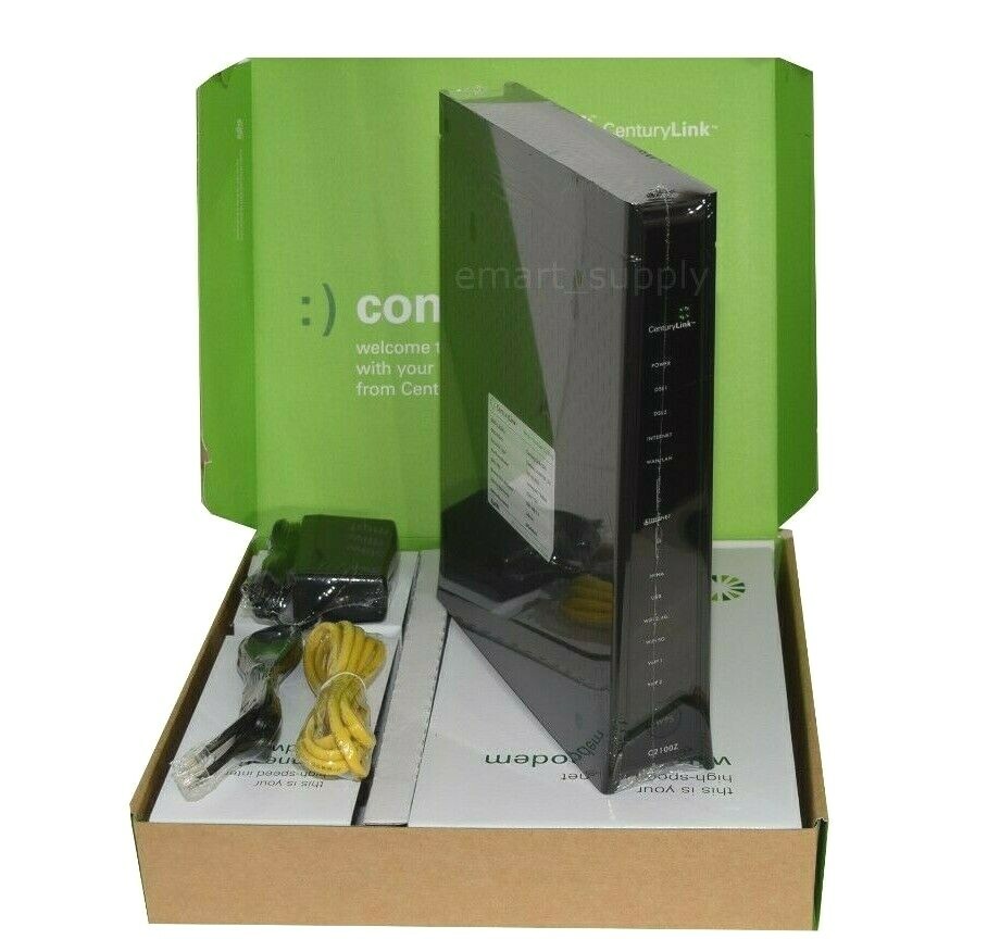 CenturyLink C2100Z ZyXEL Wi Fi Wireless DSL TV Gateway Modem Router ...