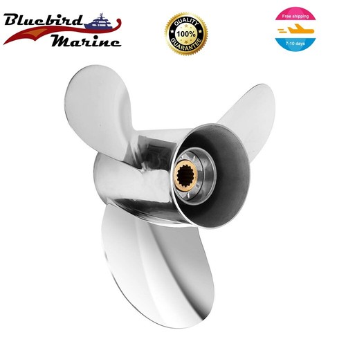 13x17 ss boat propeller fit yamaha engine50-130HP 15 Spline tooth,RH | eBay