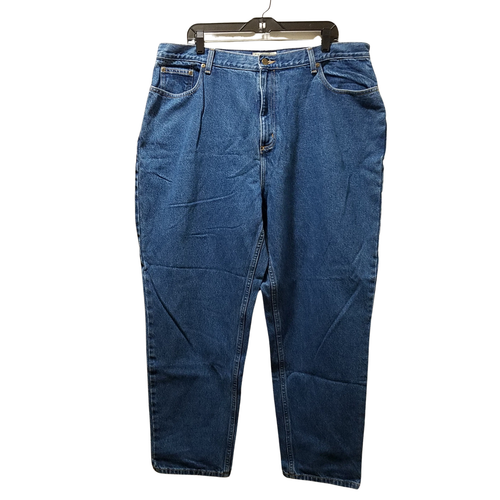 L.L. Bean Jeans Women's 20W Blue Original Fit Relaxed Straight Leg ...