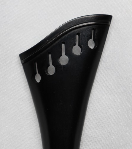 Viola 5 string Harp Tailpiece Ebony wood ,French Model black fret #49 ...