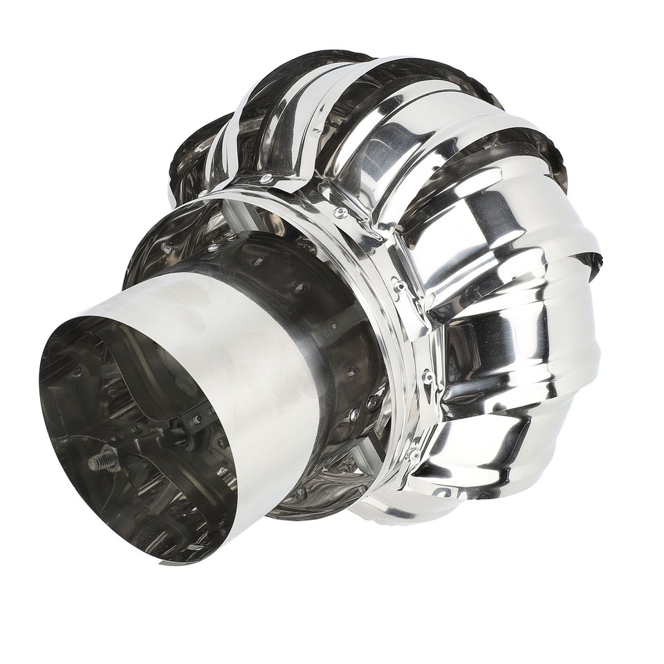 New Chimney Cap Stainless Steel Rotating Dustproof Rainwater Proof ...