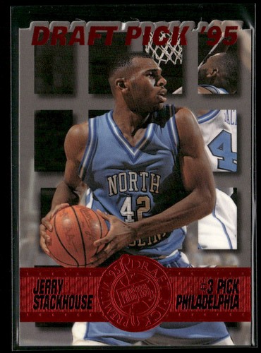 1995 Press Pass Premium Draft Picks #3 Jerry Stackhouse Die Cuts Red | eBay