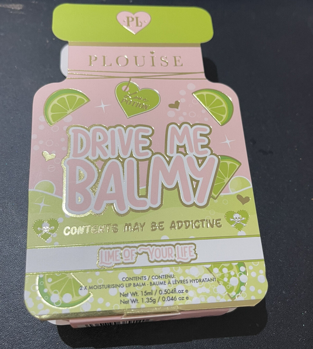 P.Louise Drive Me Balmy Lip Balm Duo - Lime - Free Post - New Release 💚 ...