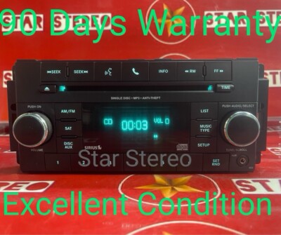 CHRYSLER DODGE JEEP RES Radio MP3 CD Player Bluetooth ipod Aux input ...