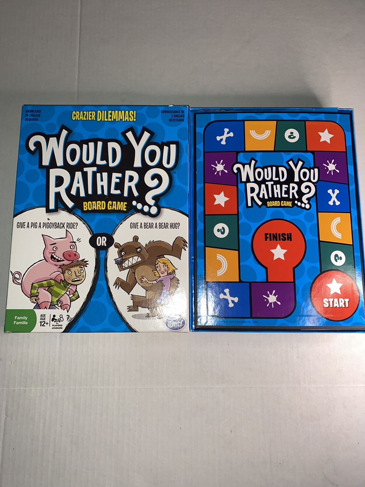 Would You Rather? Board Game Crazier Dilemmas! Family Fun (COMPLETE) | eBay
