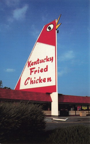 GA~GEORGIA~MARIETTA~THE BIG CHICKEN~KFC RESTAURANT~FOUNDED 1963 ...