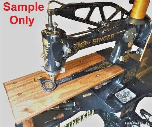 Singer Badge 1952-60's Black Border leather key chain. | eBay