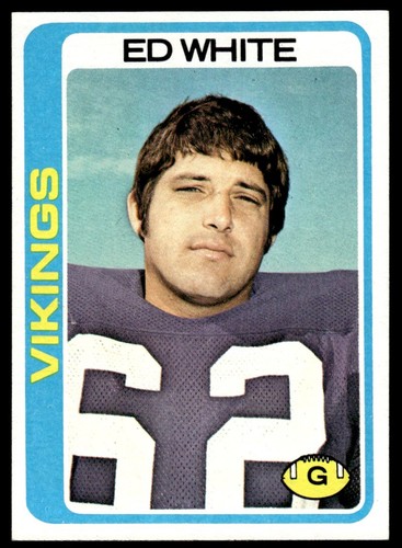 1978 TOPPS ED WHITE K MINNESOTA VIKINGS #163 | eBay