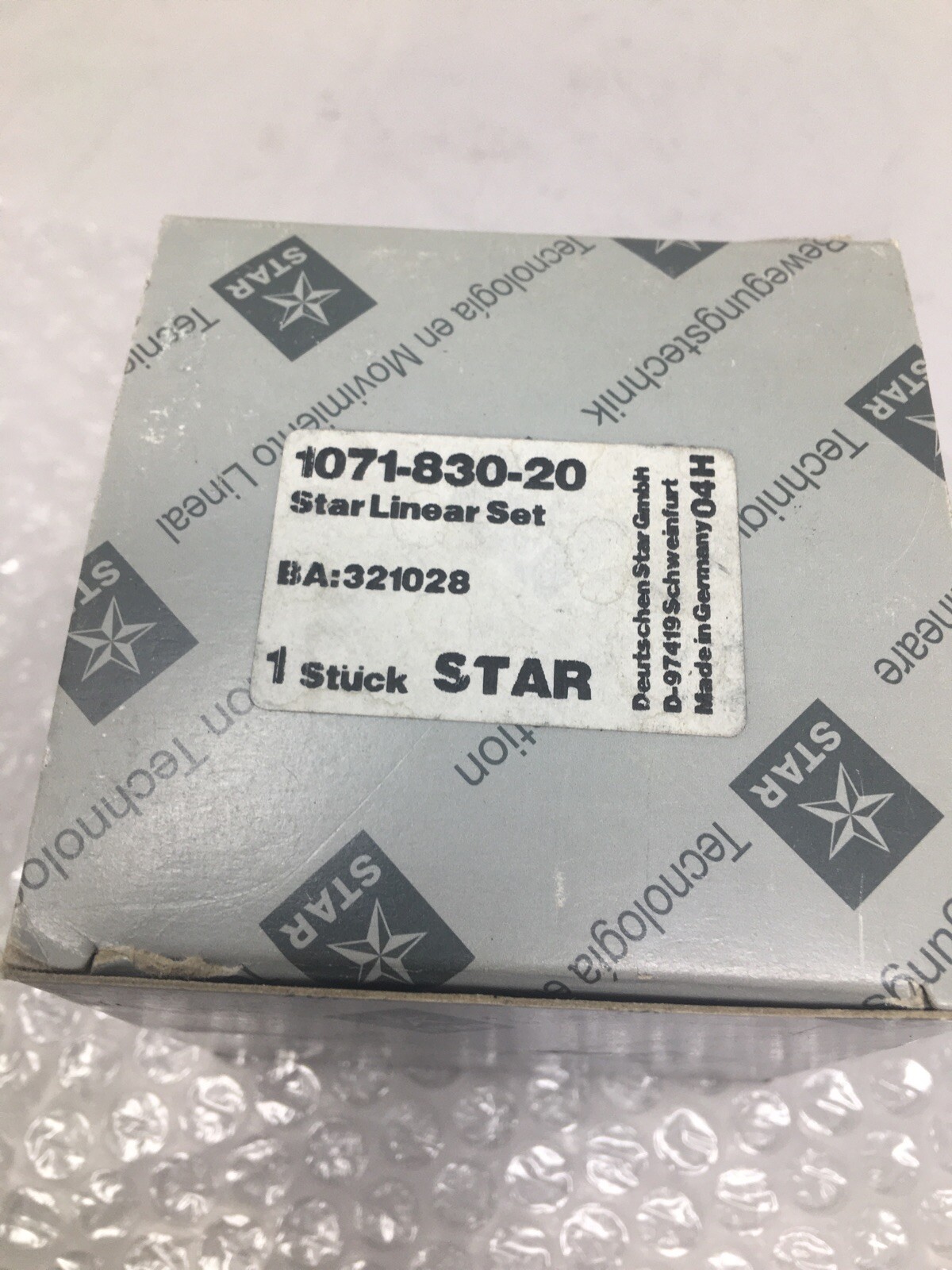 New Star Linear Set W/Super Linear Bushing, Bearing, For 30mm Shaft ...