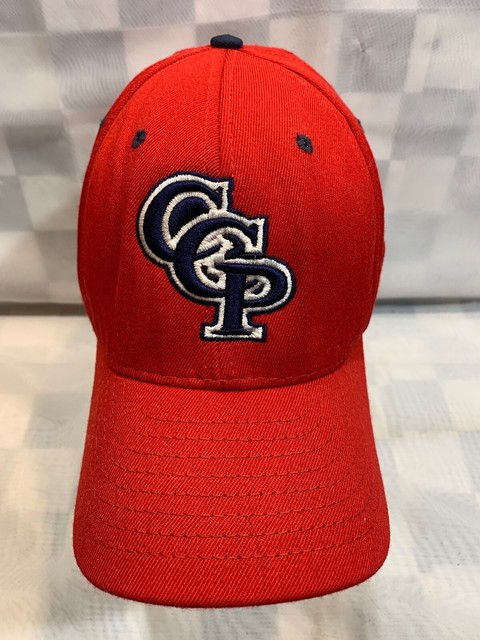 CCP Red Blue Logo Fitted XL Adult Baseball Ball Cap Hat | eBay