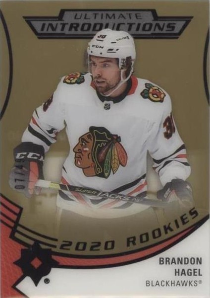 2020-21 Upper Deck Ultimate Collection - Ultimate Introductions Gold # ...