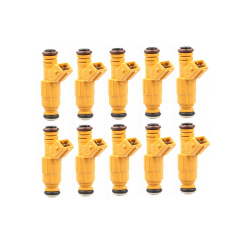 Fuel Injectors Set of 10 fit Ford F-250 F-350 V10 6.8L 0280155700 ...