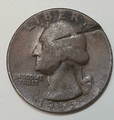 1965 Washington Quarter Missing Clad Layer | eBay